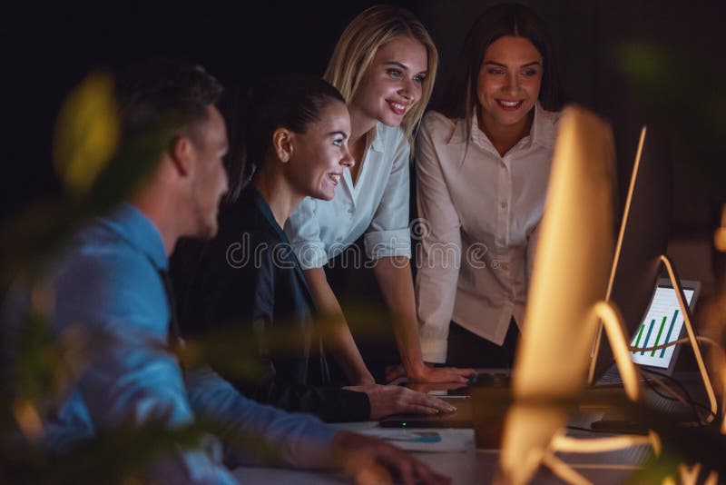 Business people working stock image. Image of caucasian - 305812119