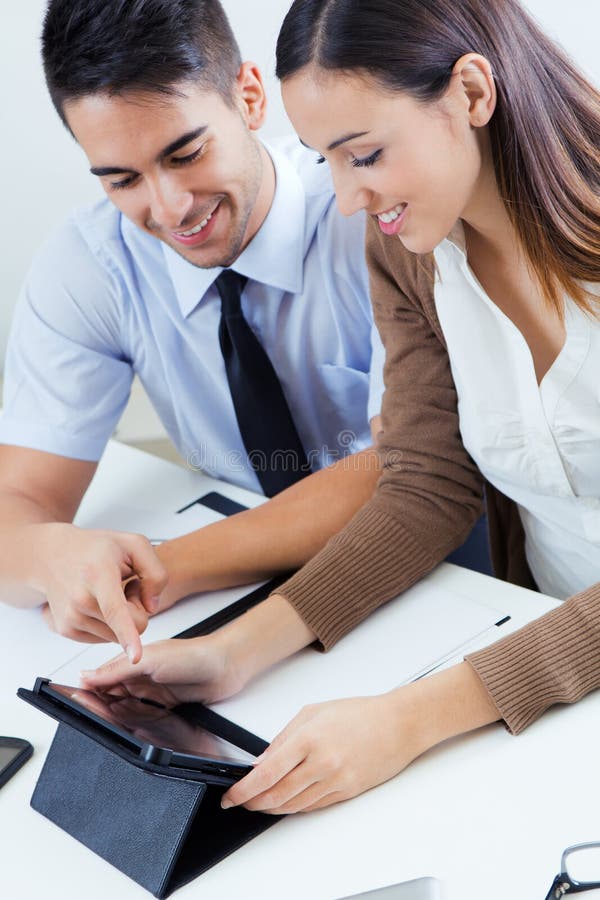 Successful Business People at Work Stock Photo - Image of male, idea ...