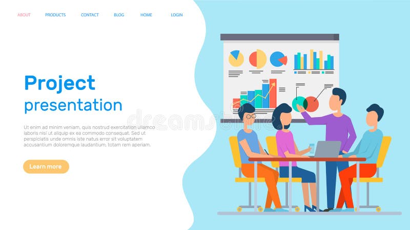 Successful Business Project Presentation, Company Strategy Planning ...