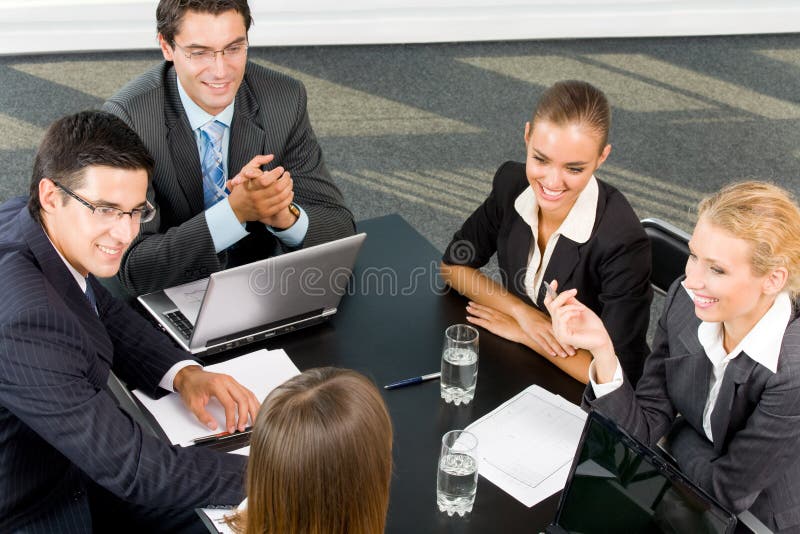Successful business-team stock photo. Image of businesspeople - 6198162