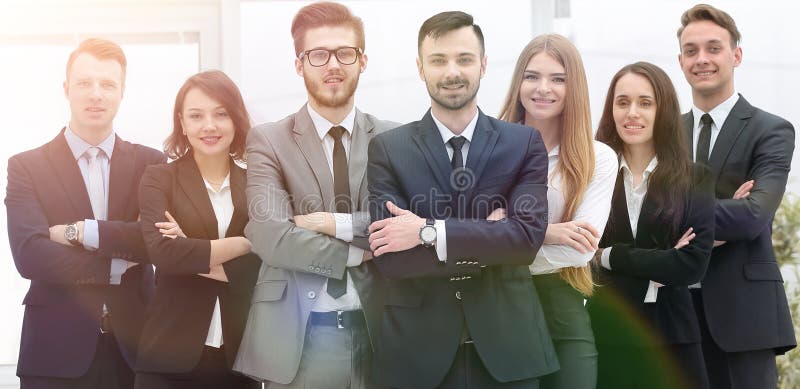 Group Portrait.project Managers and Business Team Stock Image - Image ...