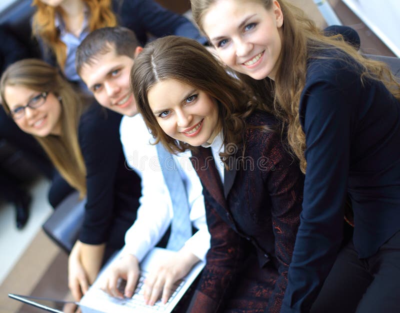 Successful Business Team Working Stock Image - Image of businesswoman ...