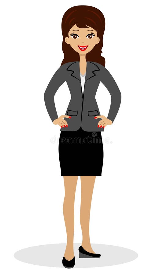 Successful Woman Cartoon
