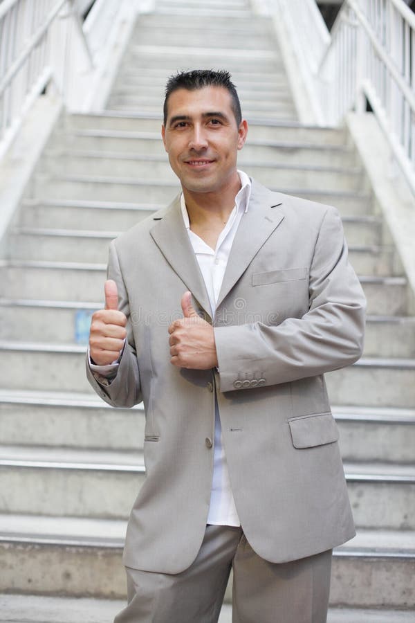 Successful businessman stock image. Image of suit, vertical - 22733069