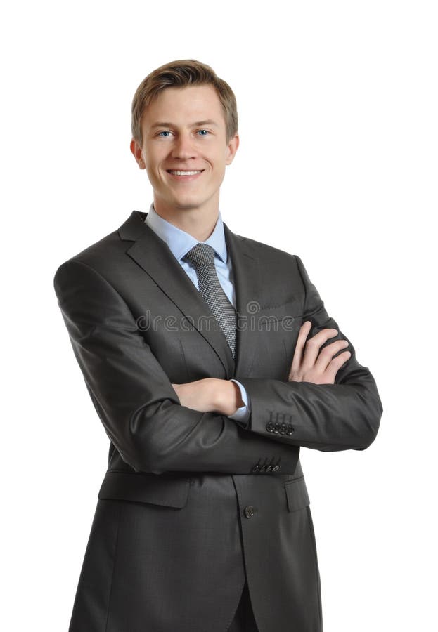 Successful businessman stock photo. Image of young, individuality ...