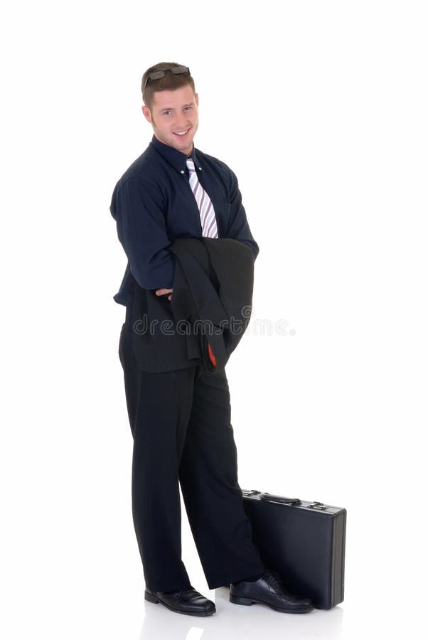 Businessman Stomping Out the Competition Stock Photo - Image of ...