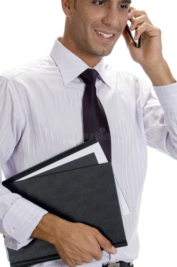Successful Businessman Busy On Phone Call Picture. Image: 6732762