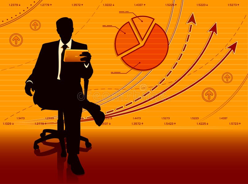 Successful businessman stock vector. Illustration of success - 18172001