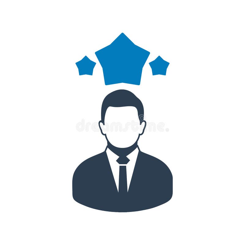 Successful Businessman Icon. Stock Vector - Illustration of vector ...