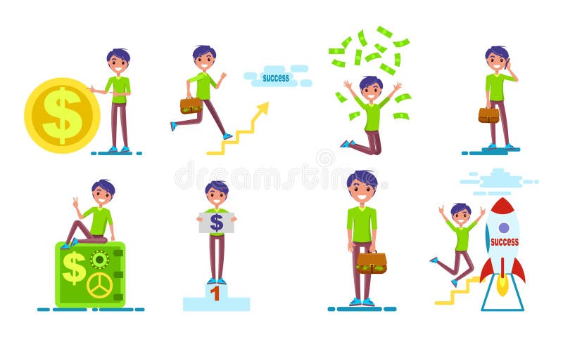 Employee Jumping Joy Stock Illustrations 654 Employee Jumping Joy Stock Illustrations Vectors