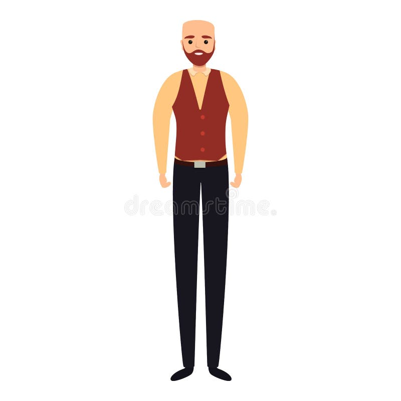 Successful Businessman Leader Icon, Cartoon Style Stock Vector ...