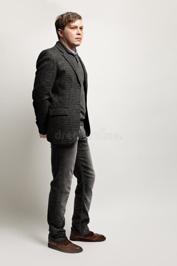 Successful Businessman Middle-aged Man Stock Image - Image of caucasian ...