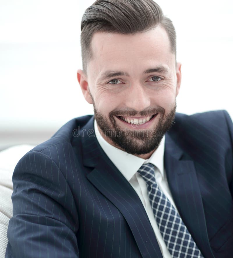 Successful Businessman Sitting in a Chair. Stock Image - Image of ... Successful Businessman Sitting in a Chair. Stock Image - Image of ...