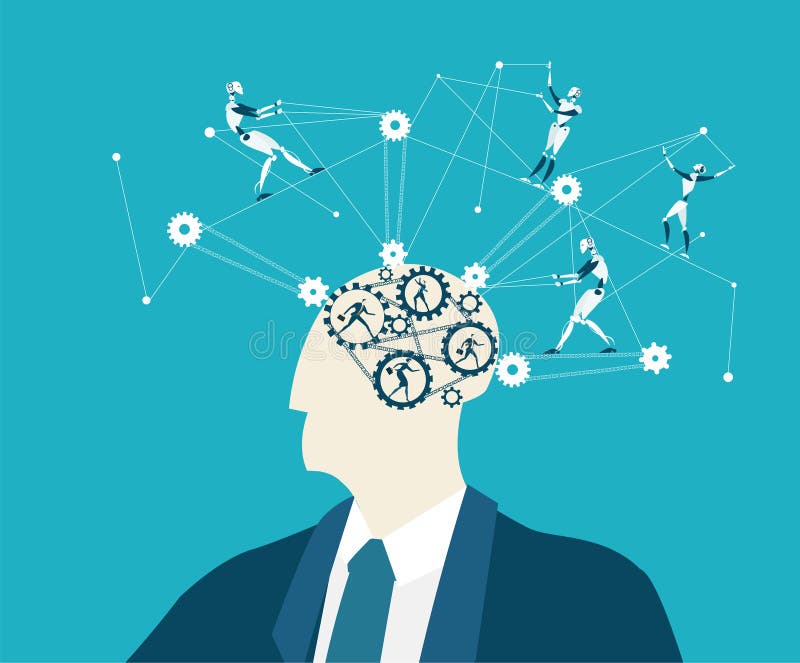 Successful Businessman Thinking Process, Thinking Out of Box, Find ... Successful Businessman Thinking Process, Thinking Out of Box, Find ...