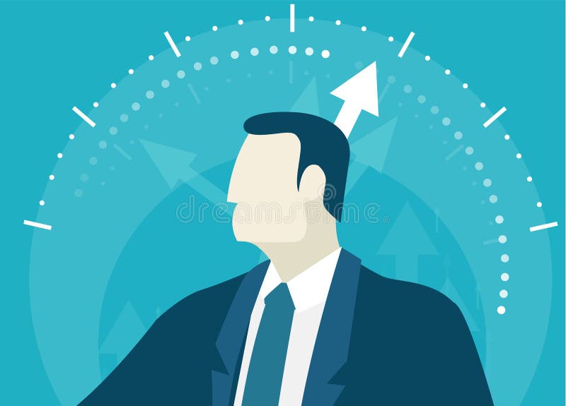 Successful Businessman Thinking Process, Thinking Out of Box, Find ...