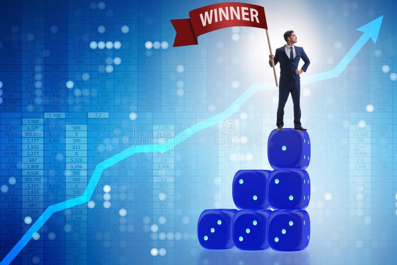 The Successful Businessman in Winning Business Concept Stock Photo ... The Successful Businessman in Winning Business Concept Stock Photo ...