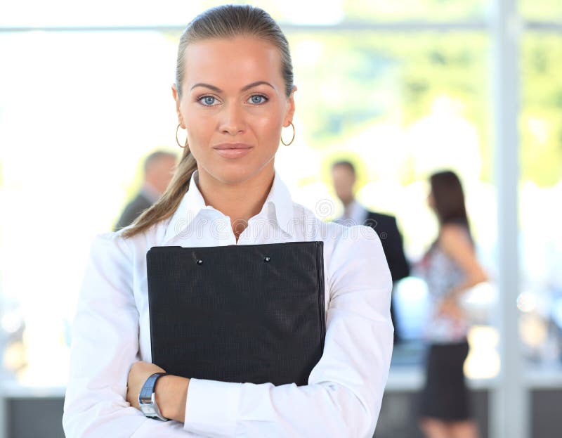 Successful businesswoman stock photo. Image of leader - 26530900