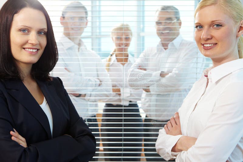 Young Powerful Looking Business Woman Stock Photo - Image of diversity ...