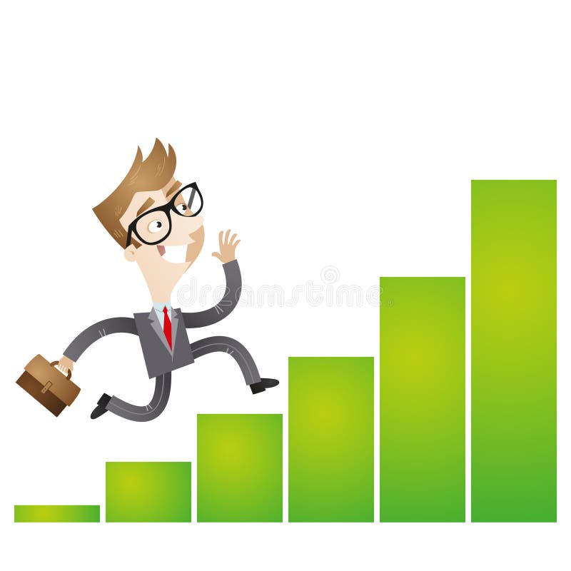 Assiduous Businessman Multitasking Stock Vector - Illustration of ...