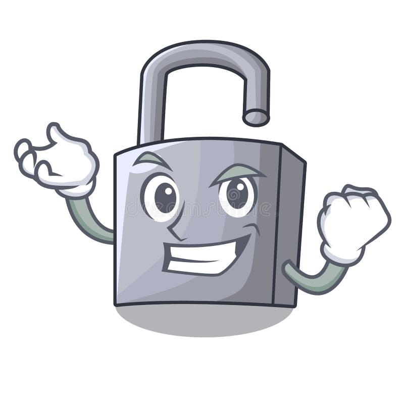 Successful Num Lock in the Cartoon Shape Stock Vector - Illustration of ...