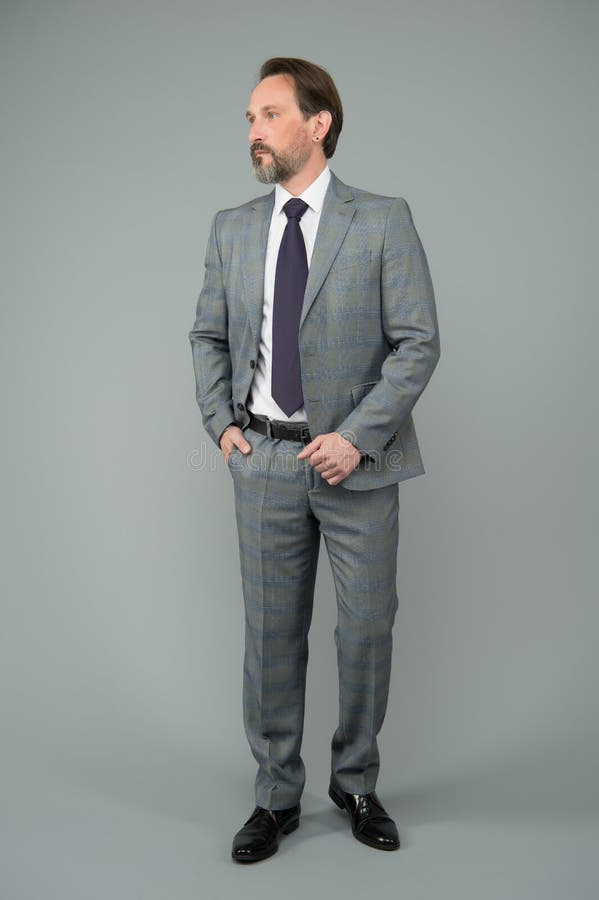 Successful and Confident Ceo Man Wearing Formal Jacket and Pants ...