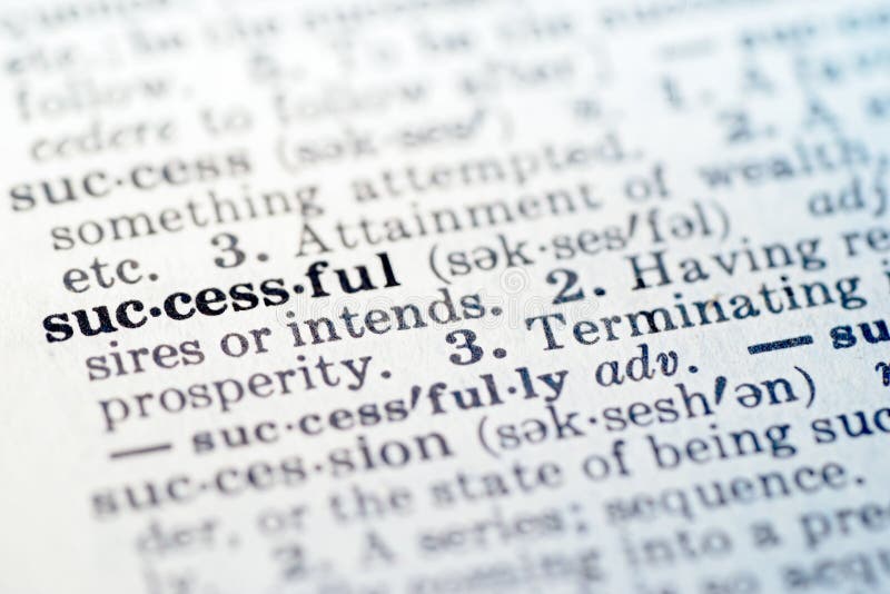 Successful stock image. Image of achievement, define - 91395719