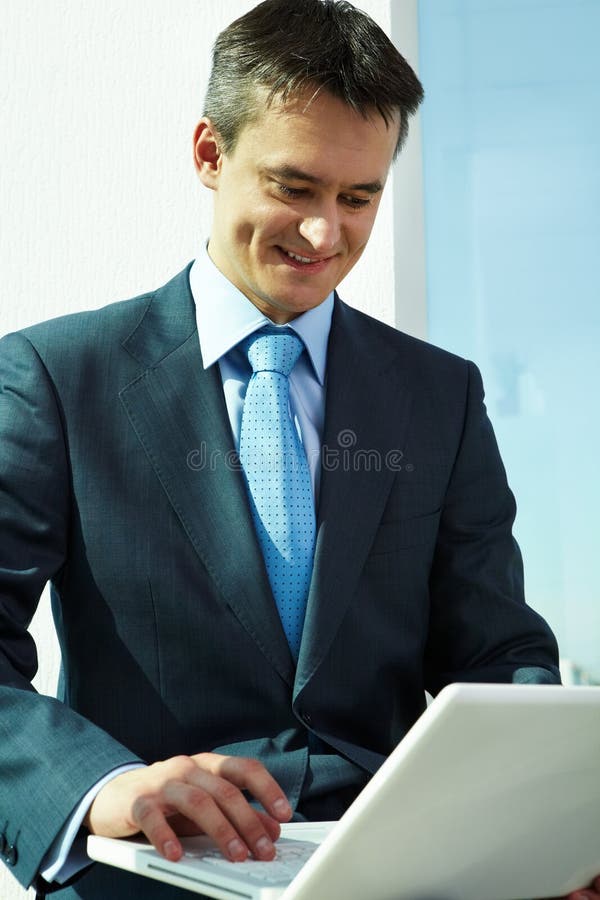 Successful employer stock photo. Image of boss, chief - 21072498