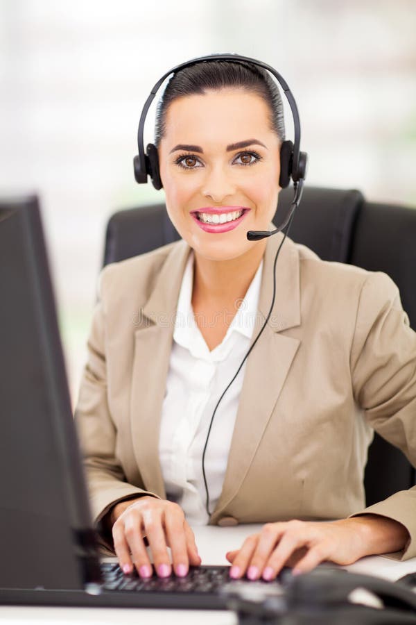 Call center employee stock image. Image of answer, executive - 30208239
