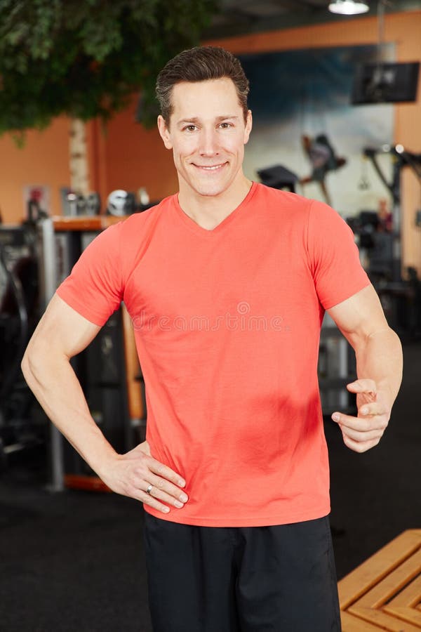 Successful fitness coach stock image. Image of together - 88822461