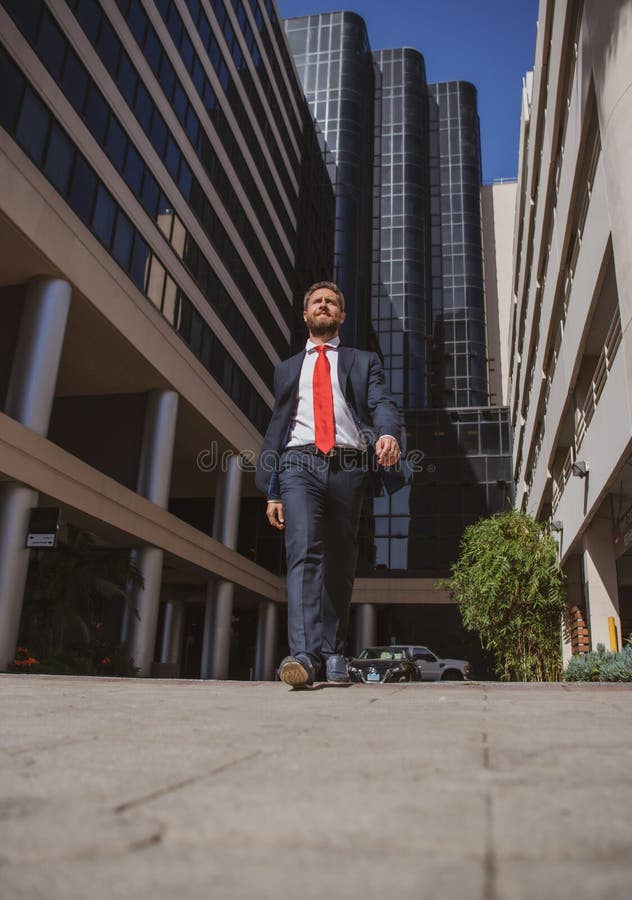 Successful Handsome Man. Business Success, Step, Boost Personal Career ...