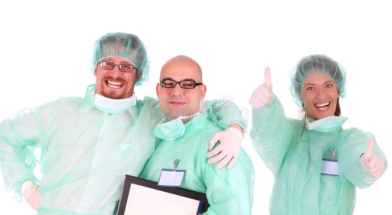 Successful Healthcare Workers Stock Photo - Image of health, research ...