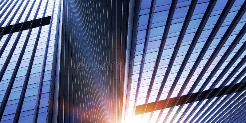 Successful Industrial Architecture Stock Image - Image of facade, urban ...