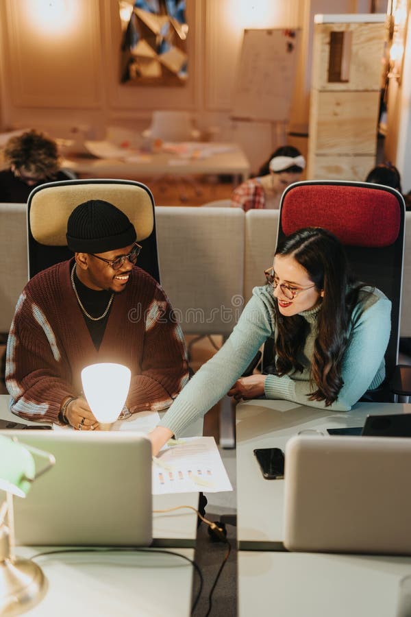 Successful International Corporate Team Meeting for Late Evening ...