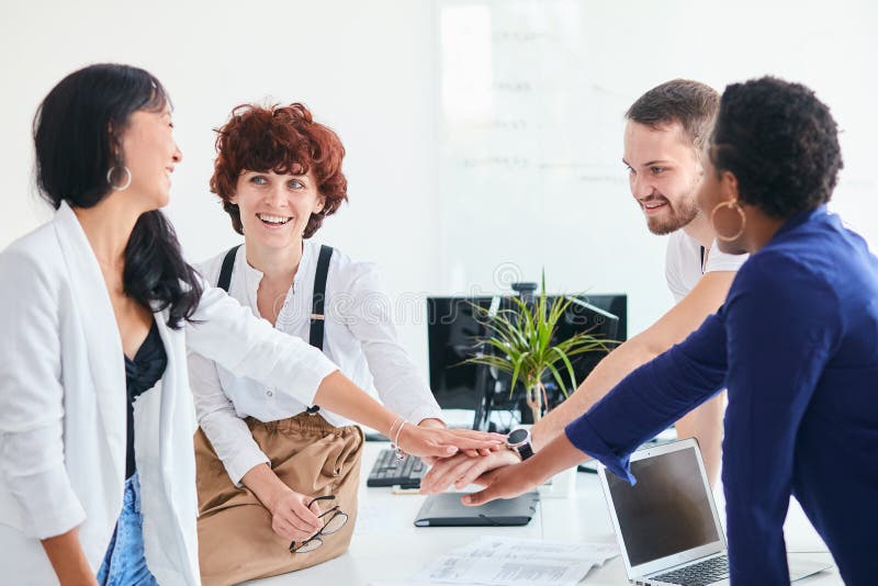 Successful Meeting in Office, Effective Teamwork Stock Image - Image of ...