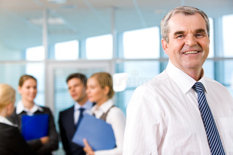 Successful leader stock photo. Image of moving, business - 19205130