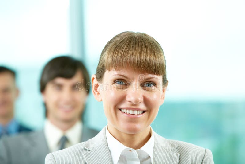 Successful leader stock photo. Image of moving, business - 19205130