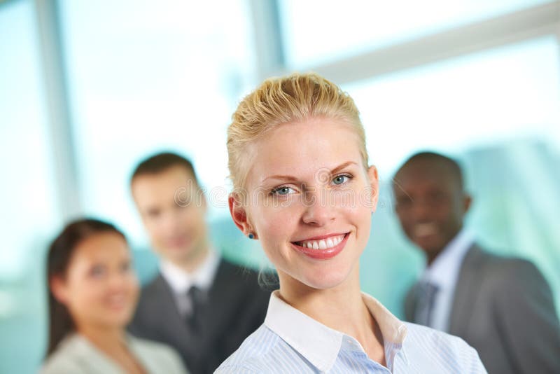 Successful leader stock photo. Image of moving, business - 19205130