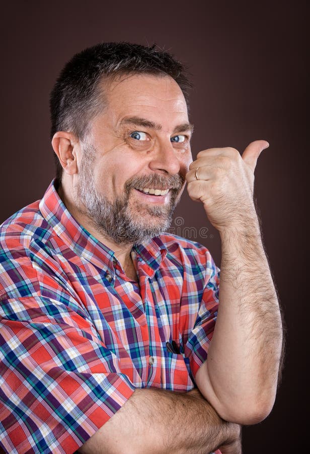 Successful Man Shows Ok Sigh Stock Photo - Image of business, adult ...