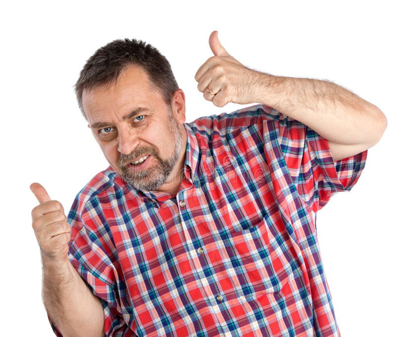 Successful Man Shows Ok Sigh Stock Image - Image of businessman, happy ...