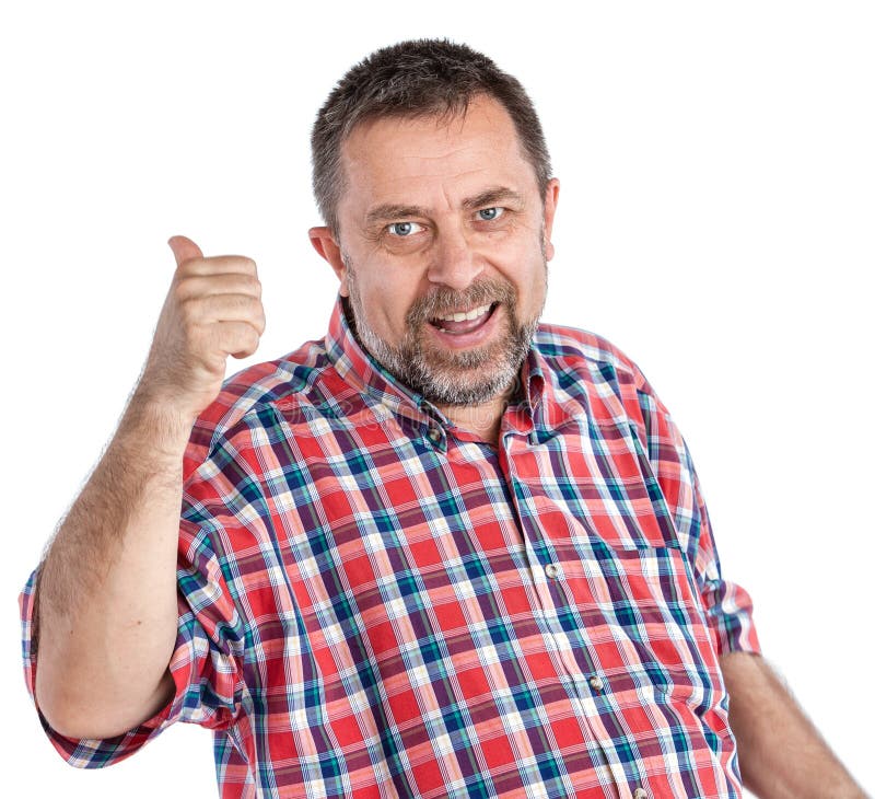 Successful Man Shows Ok Sigh Stock Photo - Image of people, natural ...