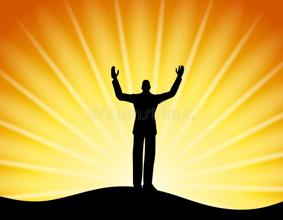 Standing Reaching Silhouette Stock Illustrations – 242 Standing ...