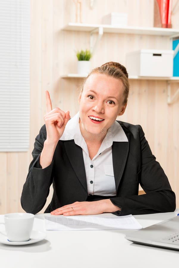 Successful Manager with a Good Idea Stock Photo - Image of executive ...