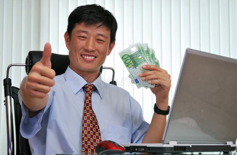 Successful Manager in the Office Stock Image - Image of communication ...