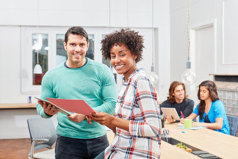 Successful Multicultural Start-up Founders Stock Photo - Image of ...