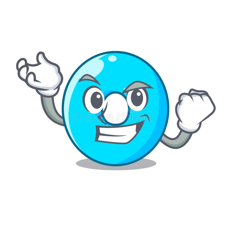 Successful the Number Zero on a Cartoon Stock Vector - Illustration of ...