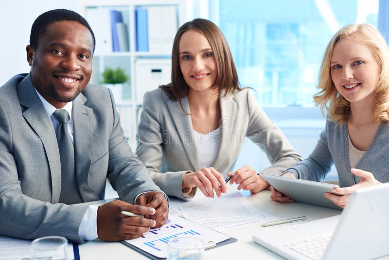 Successful partners stock image. Image of partnership - 16288337