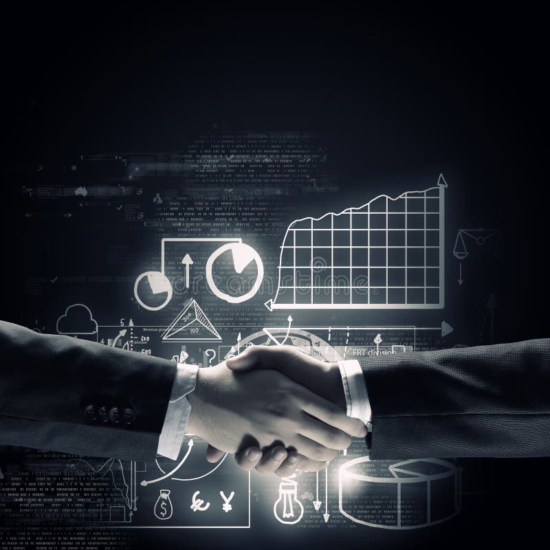 Successful Partnership Concept Stock Image - Image of diagram ...