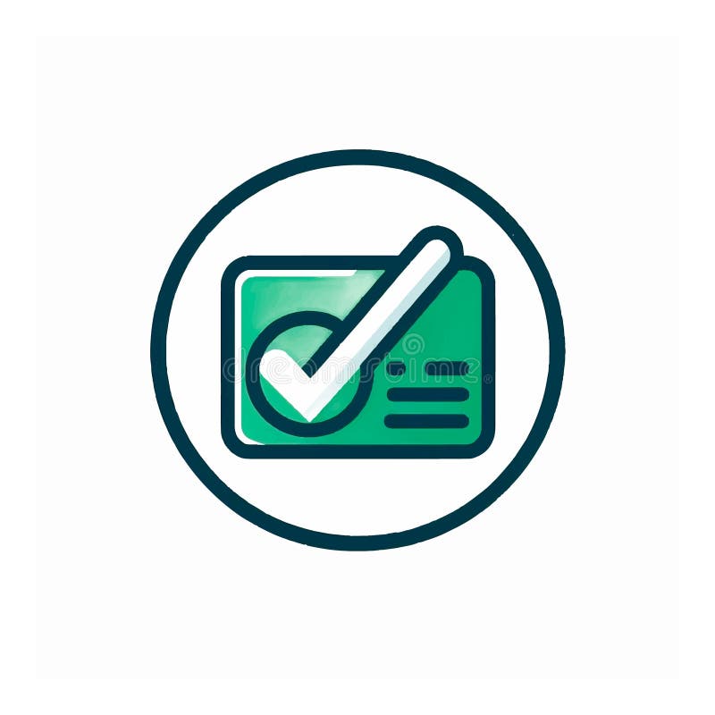 Successful Payment Icon Isolated on White Background, Safe Payment ...