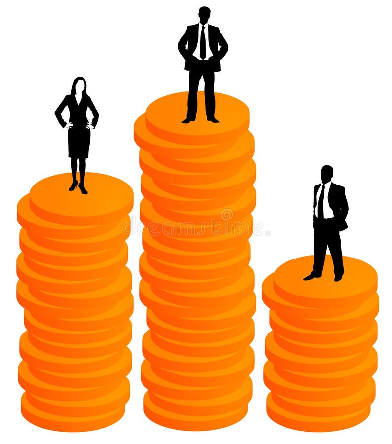 Successful people stock illustration. Illustration of career - 33596404