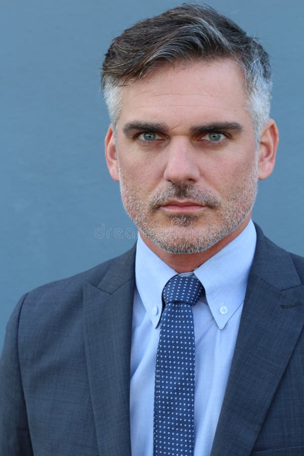 Successful and Powerful Good Looking Businessman Stock Image - Image of ...